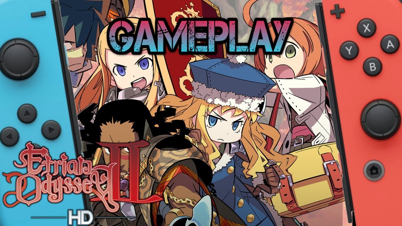 Etrian Odyssey II HD | Nintendo Switch Gameplay - YouTube