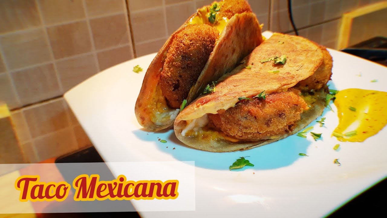 Taco Mexicana | Domino's Style | Homemade Tacos in Tawa. - YouTube