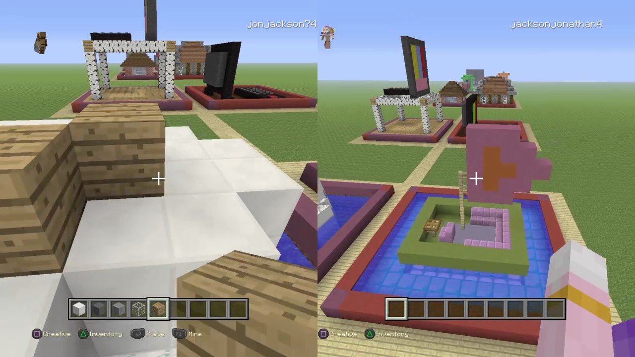 Minecraft ps4 build Battle [33] - YouTube