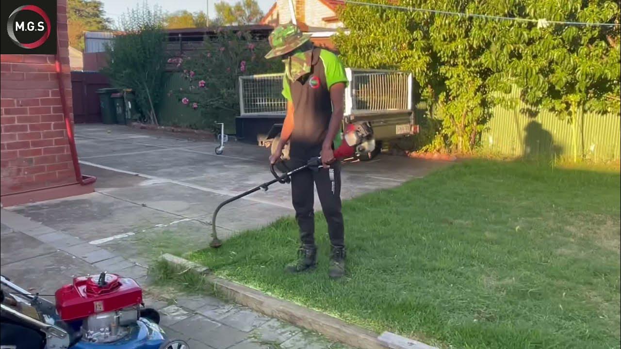 NO PERMISSION! NO PAY! 100% Satisfaction! Oddly Satisfying Yard Makeover - YouTube