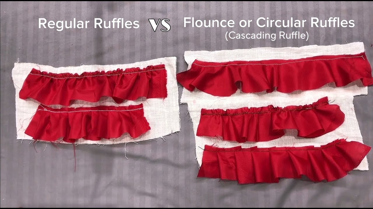 4 Traits that Differentiate Regular Ruffles to Flounce Ruffles or ...