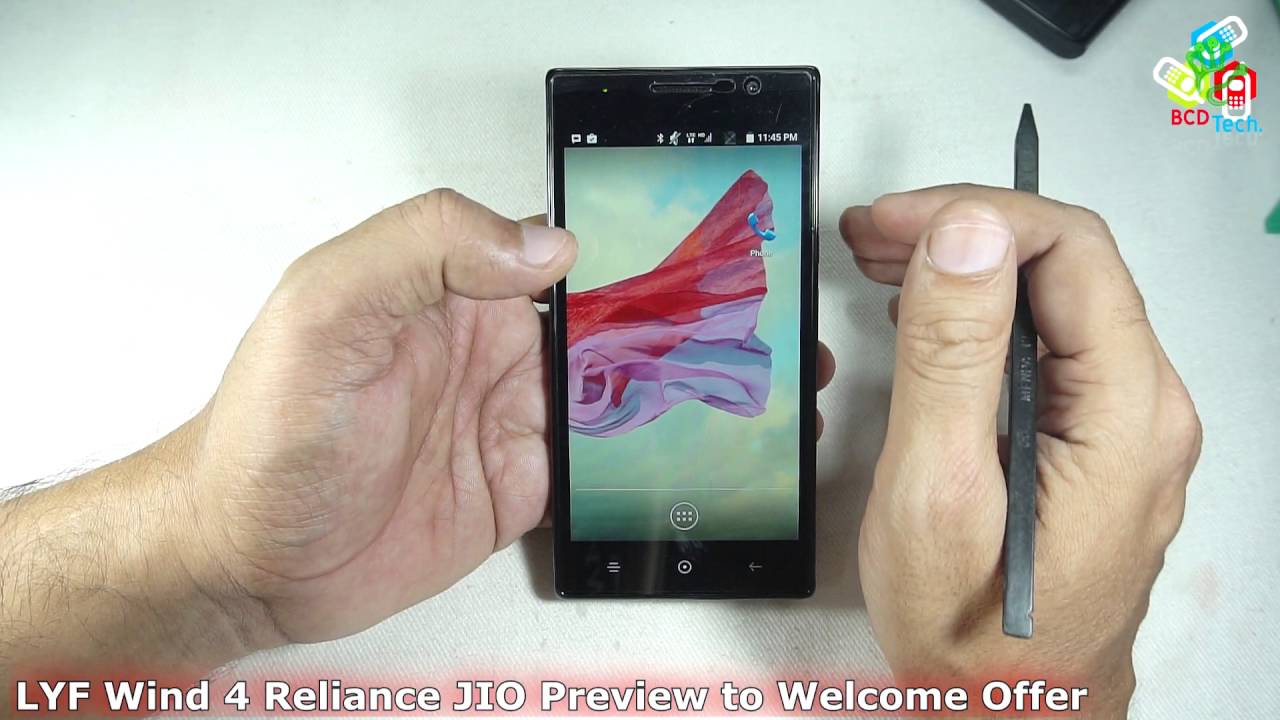 LYF Wind 4 Reliance JIO Preview offer converted to Welcome offer upto ...