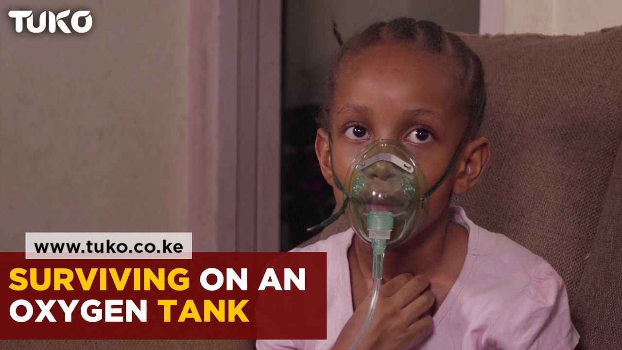 The Young Girl Surviving on an Oxygen Tank | Tuko TV - YouTube