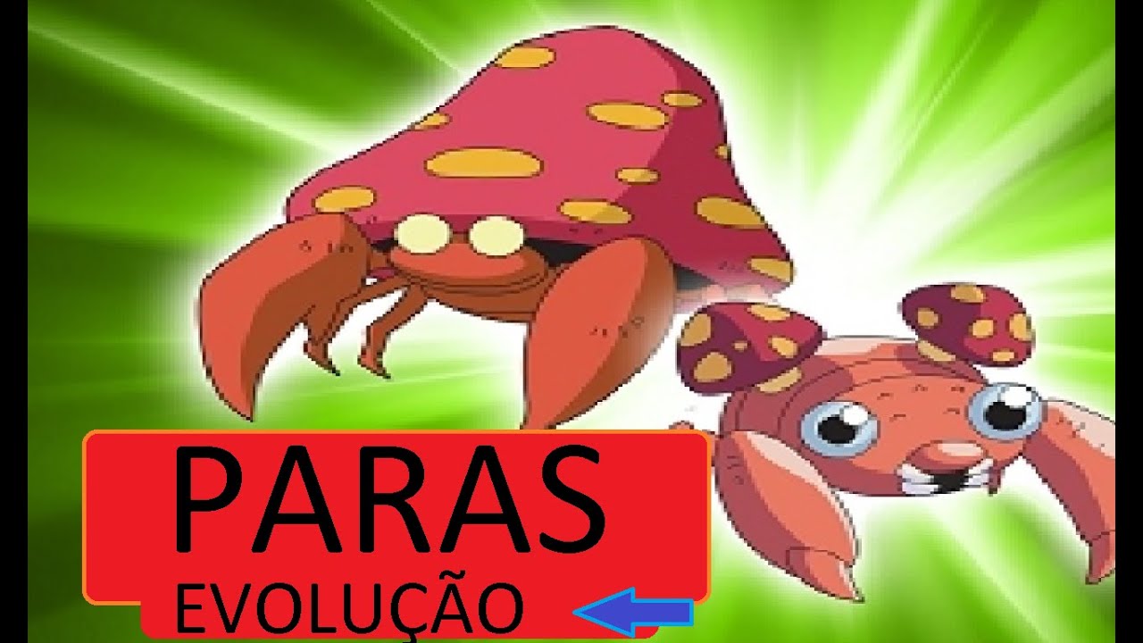 PARAS EVOLUINDO PARA O PARASECT-POKEMON GO - YouTube