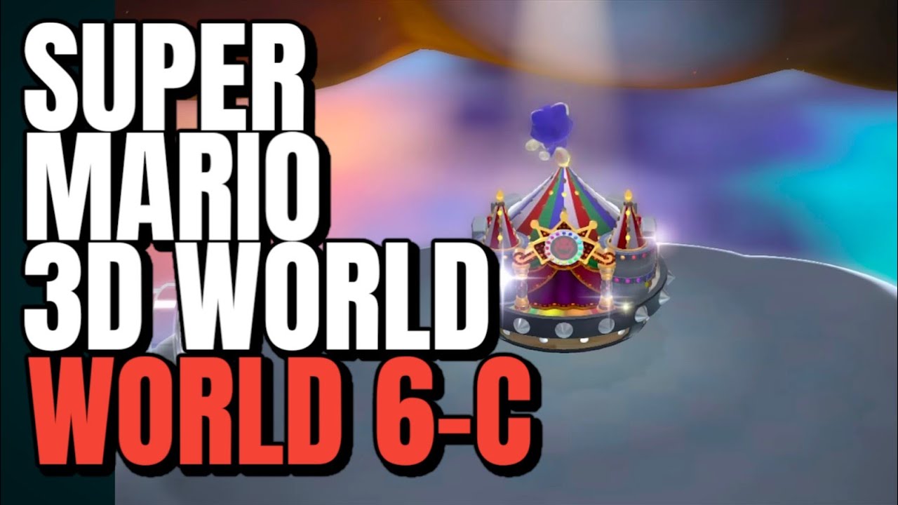 Super Mario 3D World "Motley Bossblob's Big Battle" World 6-C - YouTube