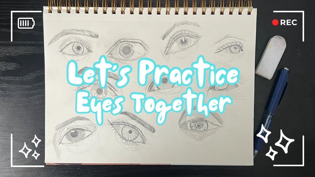 How I Practice Drawing Eyes – Improving Form & Shading - YouTube