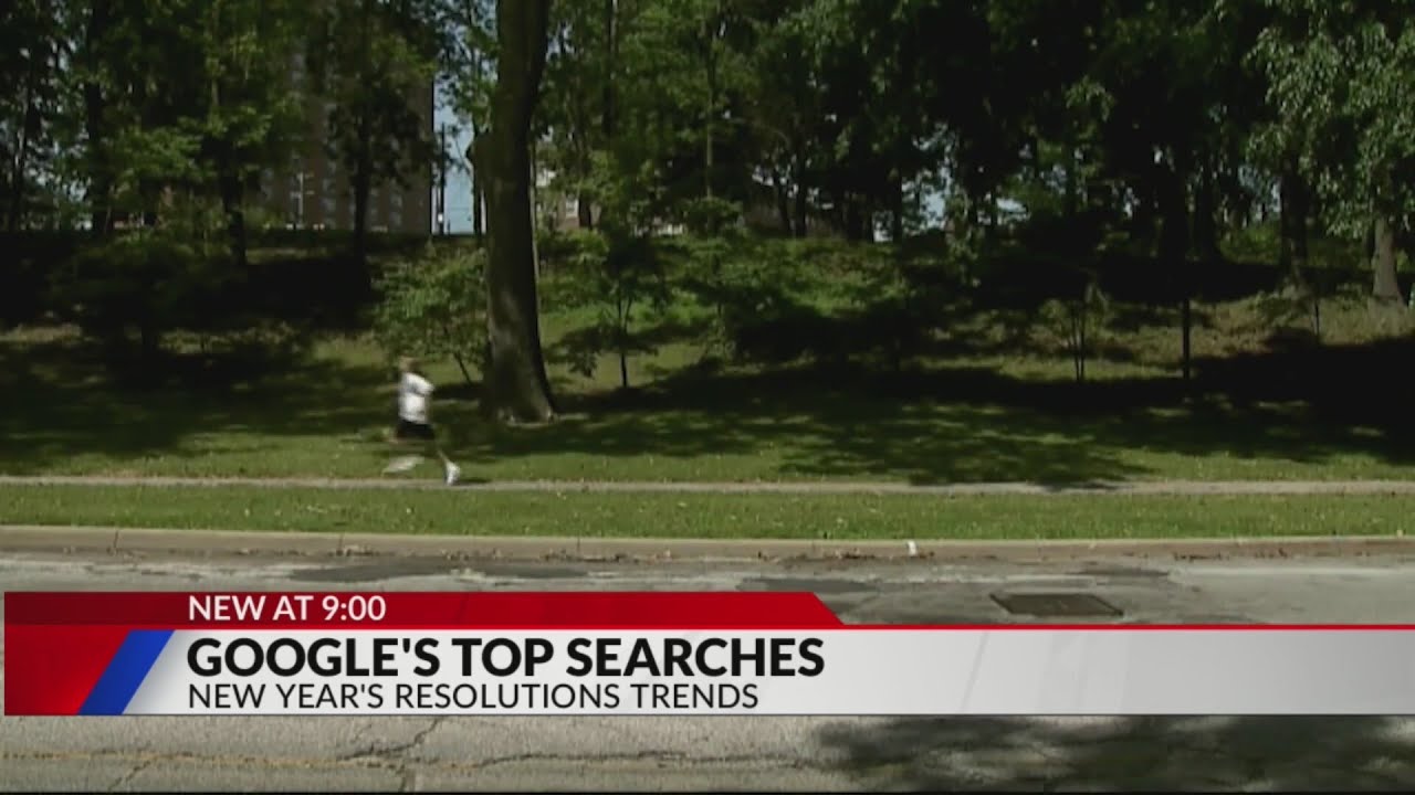 Google reveals top search for New Year's resolutions - YouTube