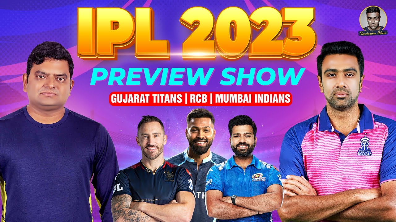 IPL 2023 Preview Show: Gujarat Titans | RCB | Mumbai Indians #ipl2023 ...