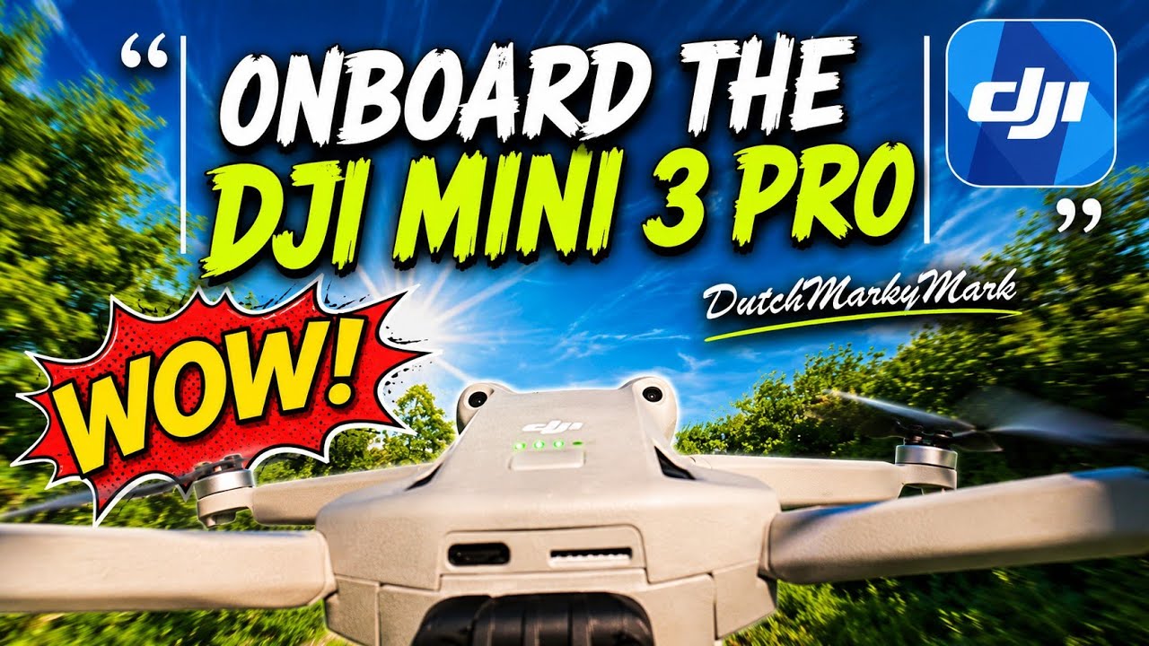 DJI Mini 3 Pro Drone self-portrait: a unique perspective - YouTube
