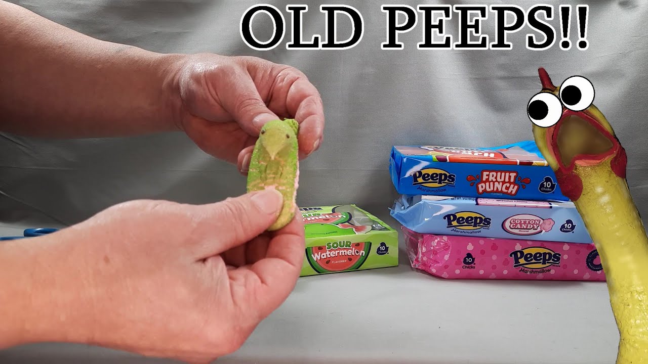 Easter peeps...three months later. - YouTube