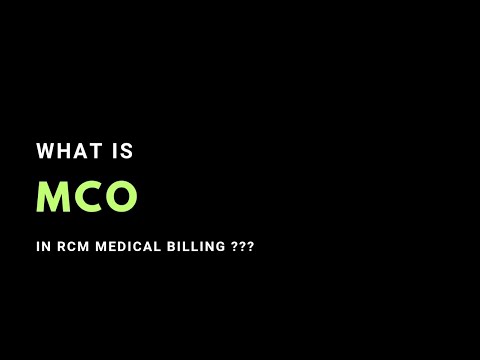 What is MCO in medical billing ? | MBOutsource | Pratik Gujar - YouTube