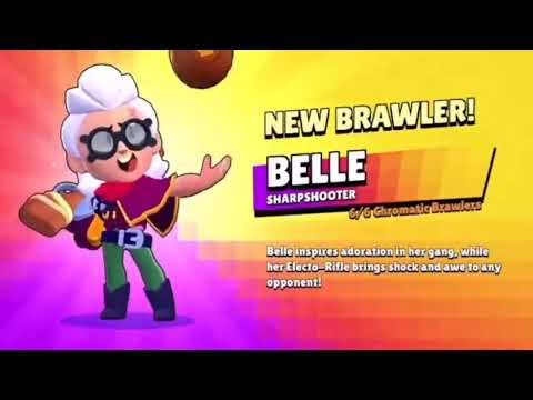YENİ KARAKTER BELLE ÇIKMA ANI !!!Brawl stars