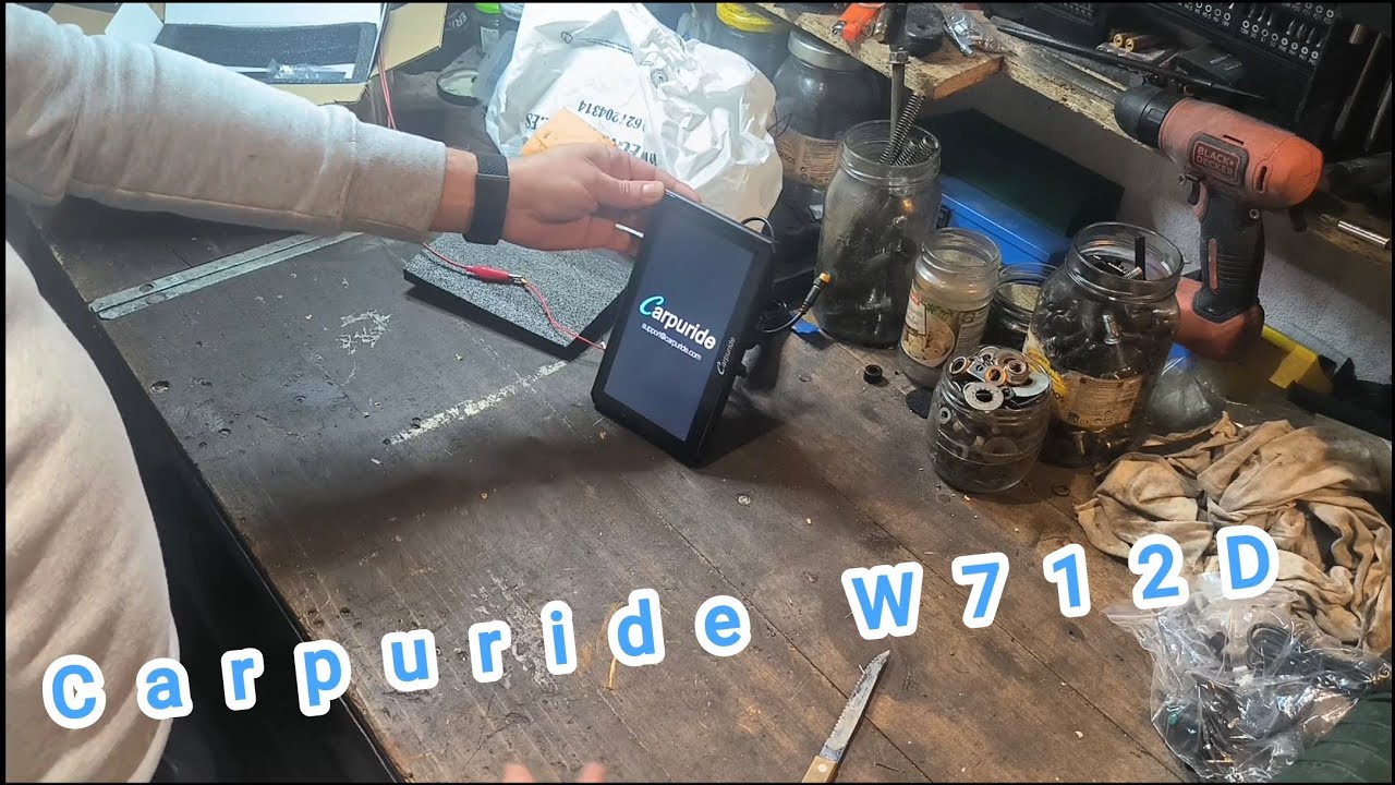 Probamos el nuevo CARPURIDE W712D Rotation, UNBOXING... - YouTube