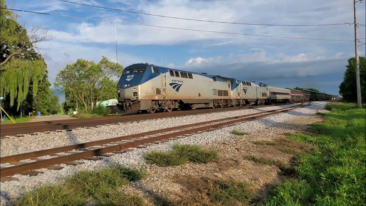 9/18/2022 Amtrak 7 AMTK 138 AMTK 11 54578 Coach Car - YouTube