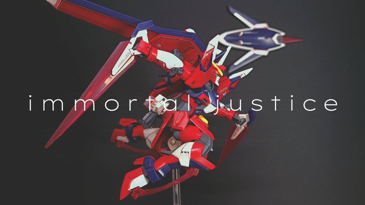 HG Immortal Justice by XFS review, full build and paint guide - YouTube