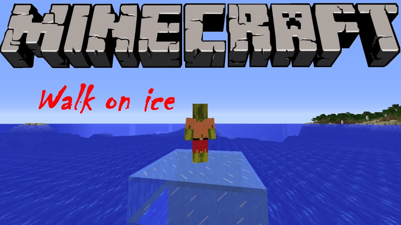 ¤Minecraft¤ Walk on water! - YouTube