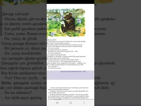 5 sinif ədəbiyyat dərsliyindən. səh120,121.\