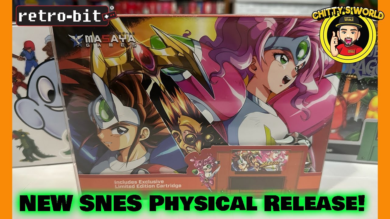 Shockman Zero UNBOXING! NEW Retro-bit SNES Physical Release Is Here ...