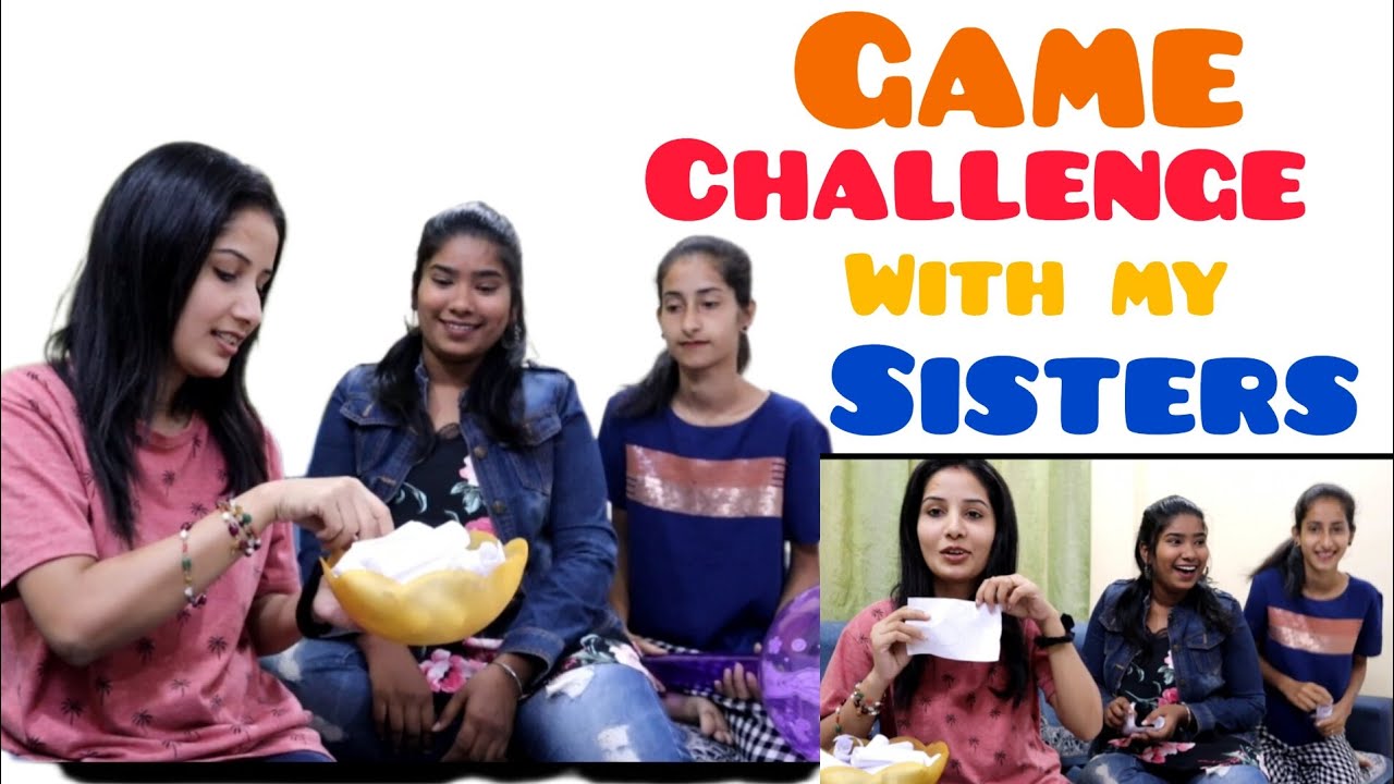 game challenge with my sisters#viral #youtube #funny #comedy # ...
