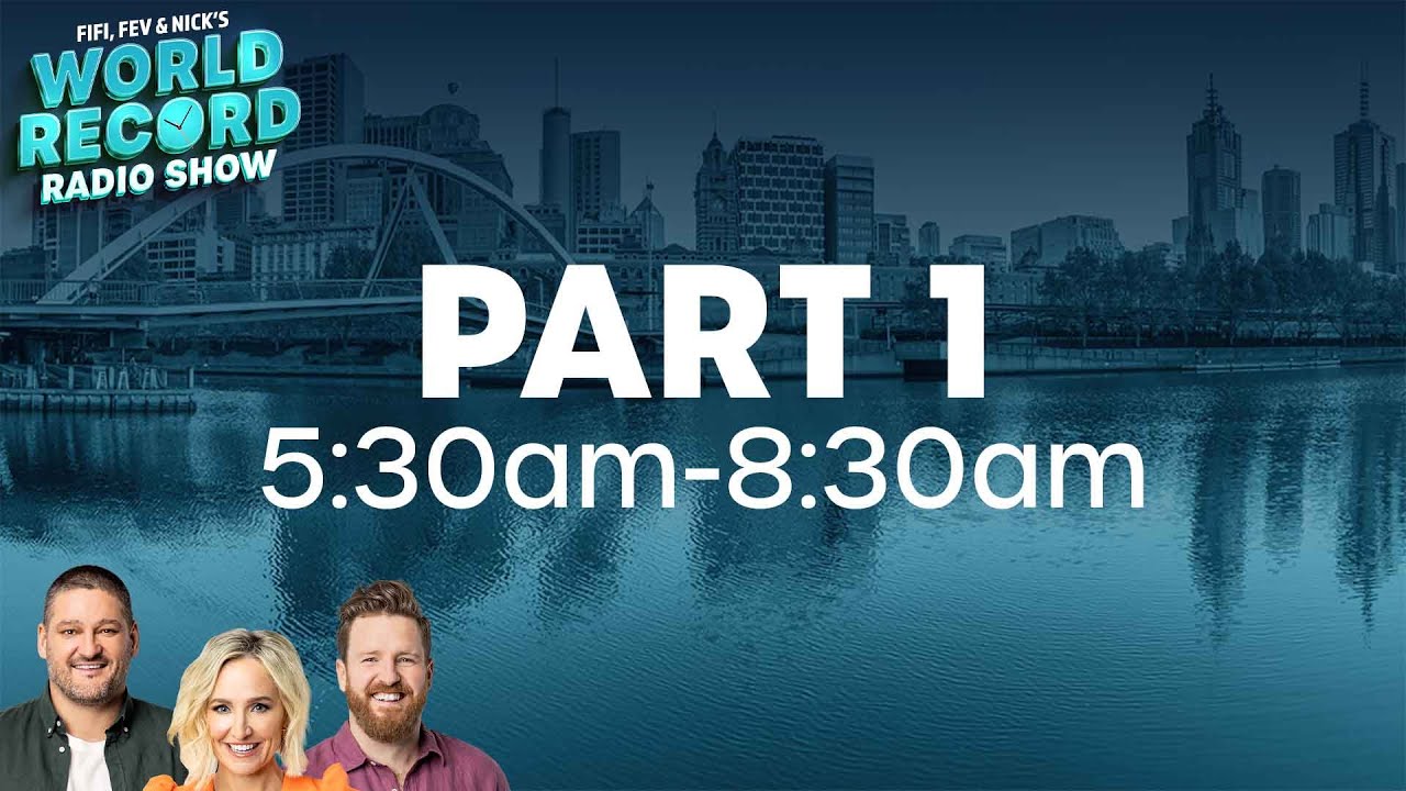 Fifi, Fev & Nick's 27 Hour World Record Radio Show | PART 1 - YouTube