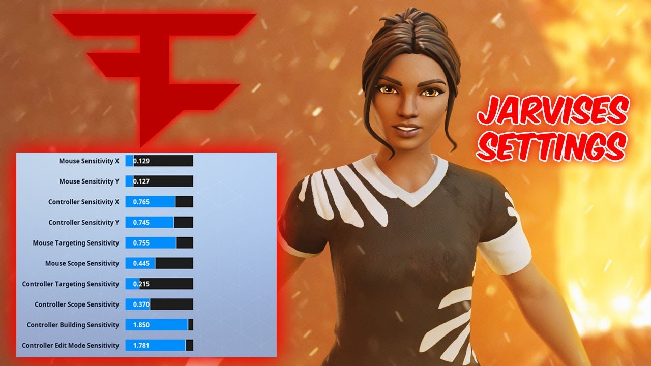 I Played Like Faze Jarvis With his Settings and this Happened... - YouTube