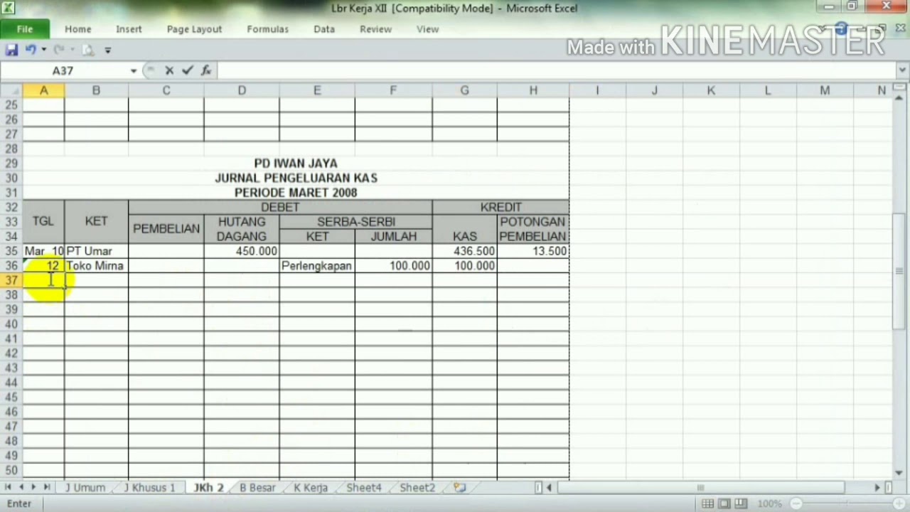 Entry Jurnal Khusus Perusahaan Dagang - Ike Devi Alanda - YouTube