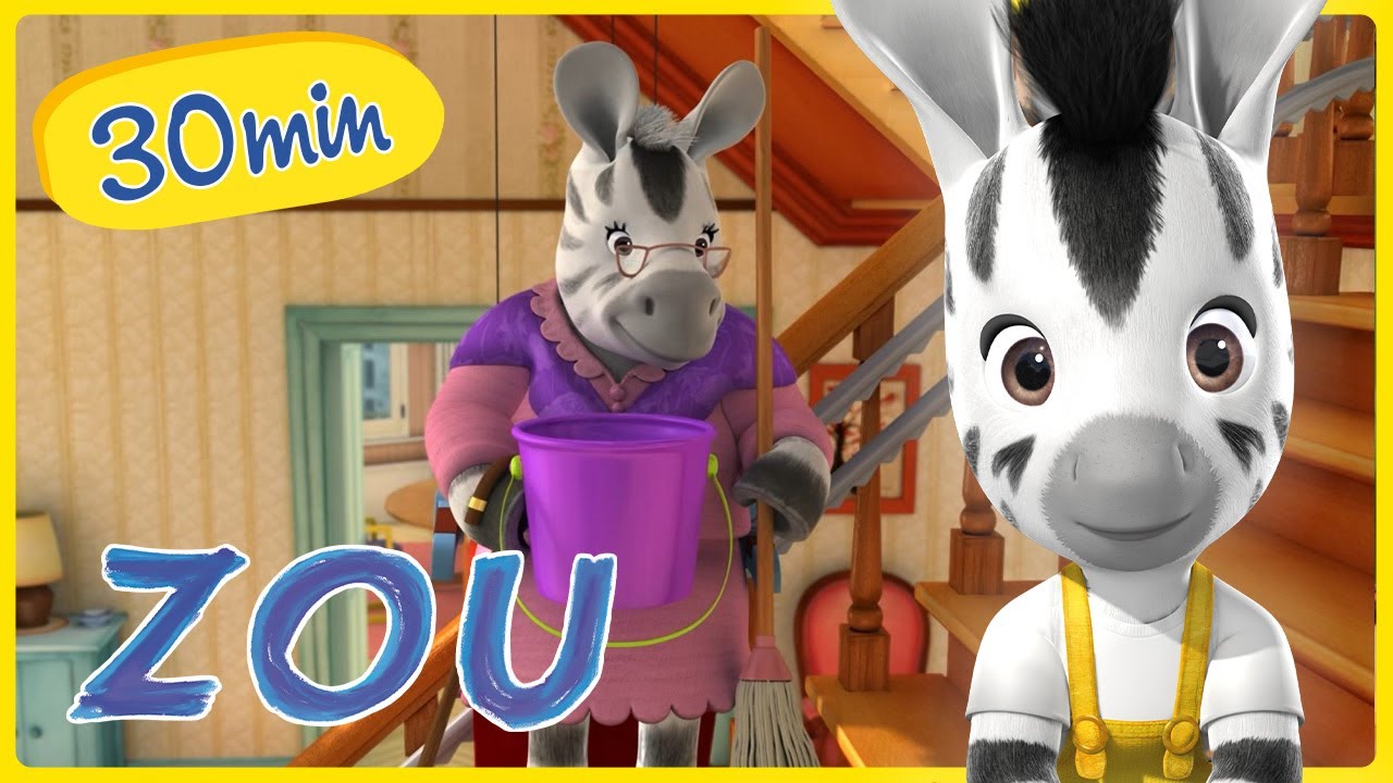 Zou in het Nederlands 🦓 Kunst en taart! Zou helpt graag 🎂 Compilatie ...