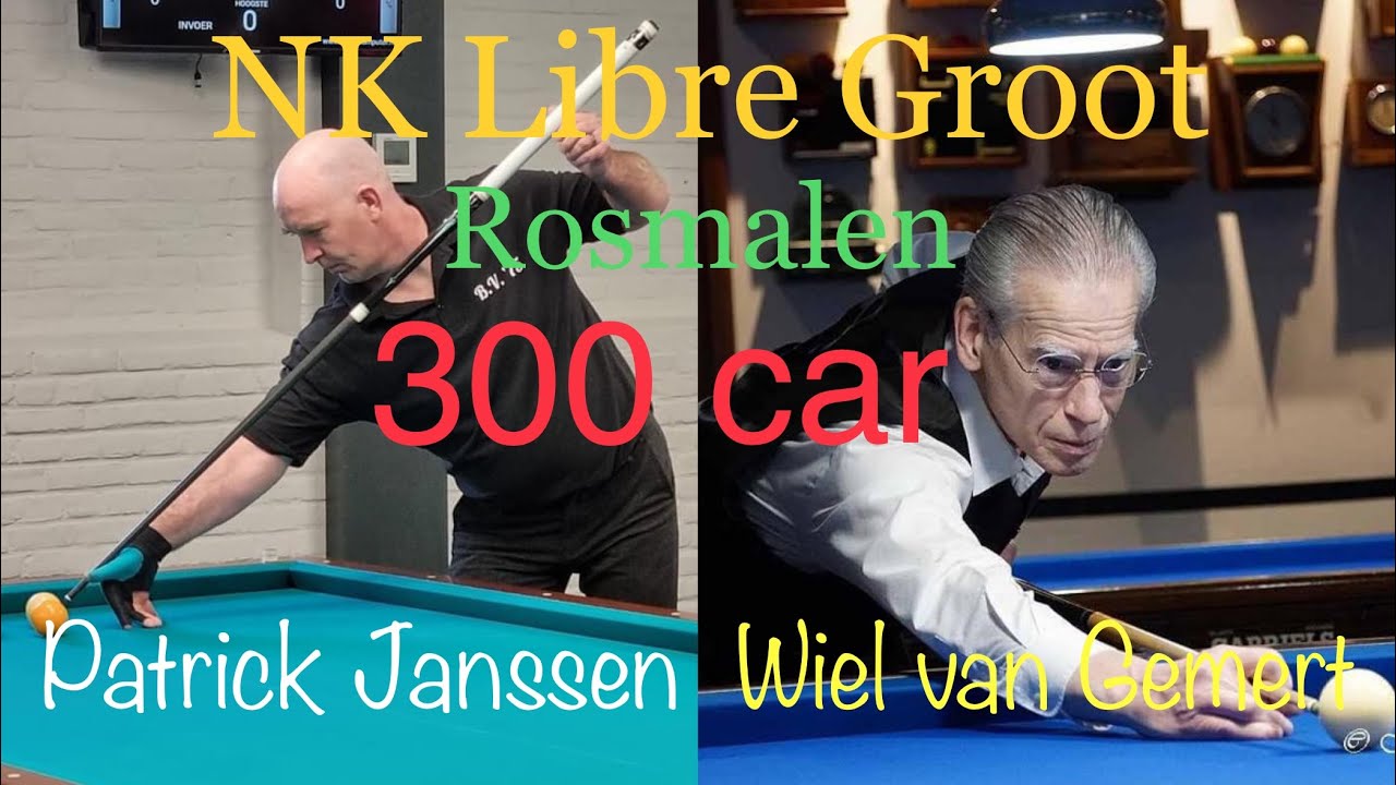 Libre Groot NK Patrick Janssen - Wiel van Gemert 300 car! Kijk en 🆎 - YouTube