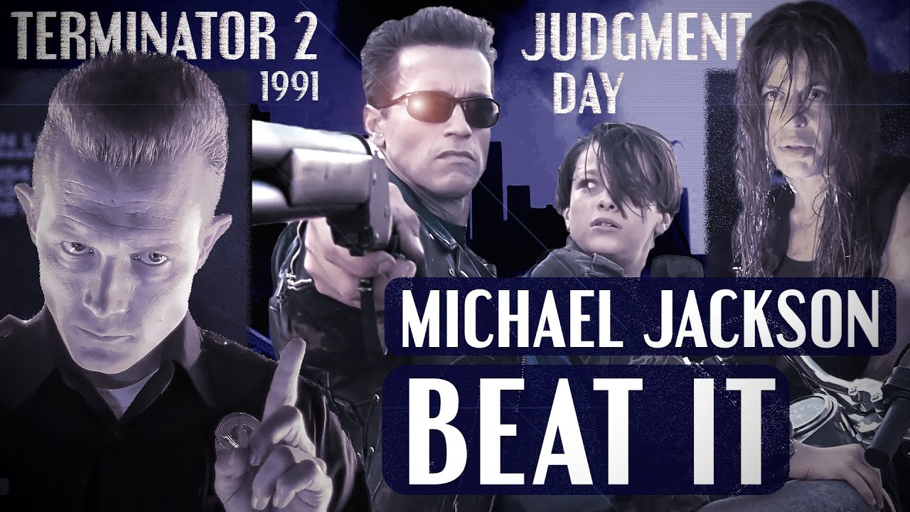 Michael Jackson - Beat It 🎶 | Terminator 2 🎥 [4K HDR] - YouTube
