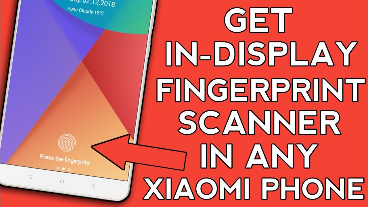 Redmi 5a Finally Enable In Screen Fingerprint | How To Enable ...