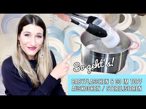 Flaschen & Schnuller SCHNELL & EINFACH sterilisieren OHNE MASCHINE | Mami von zwei Kindern