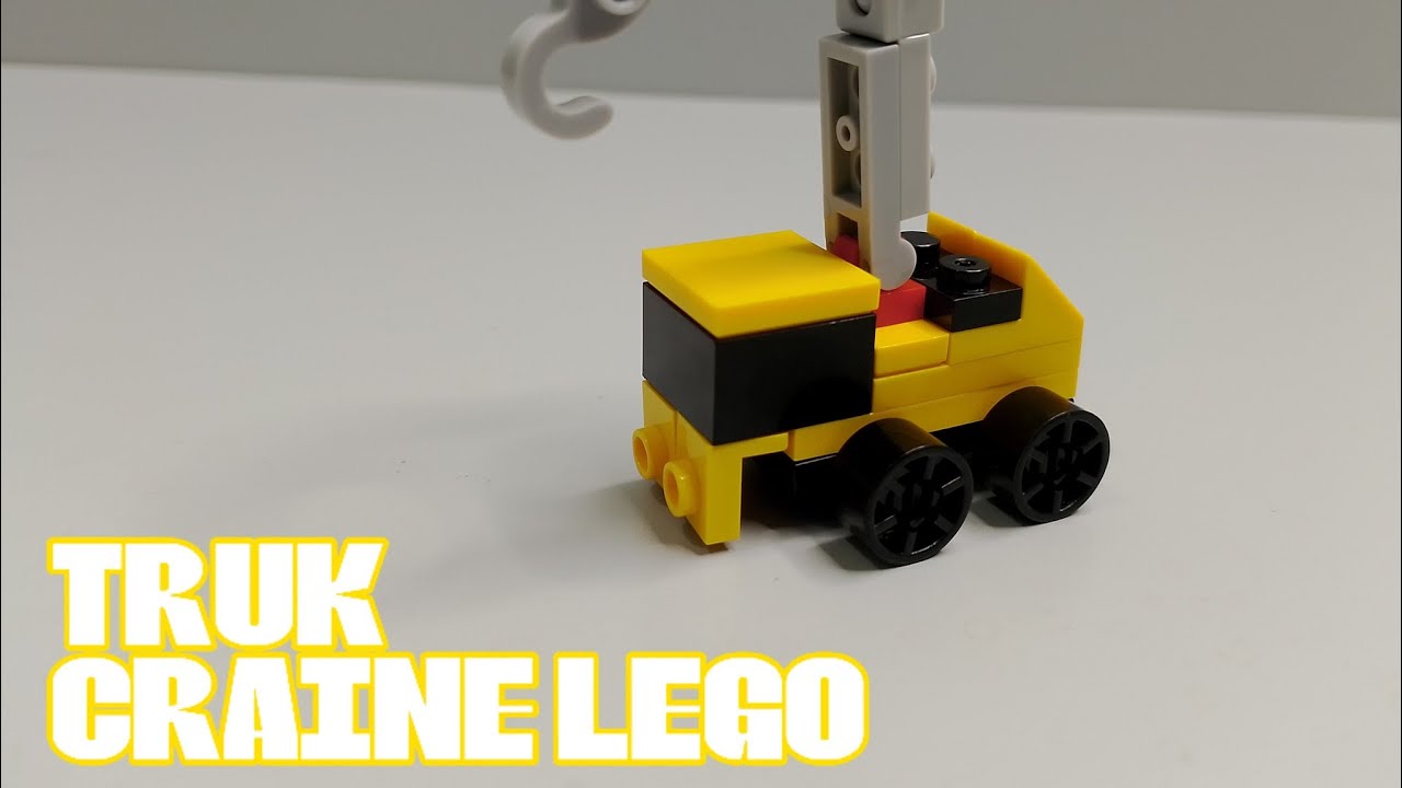 CARA MERAKIT TRUK CRAIN LEGO || (TRUK CRAIN LEGO) - YouTube