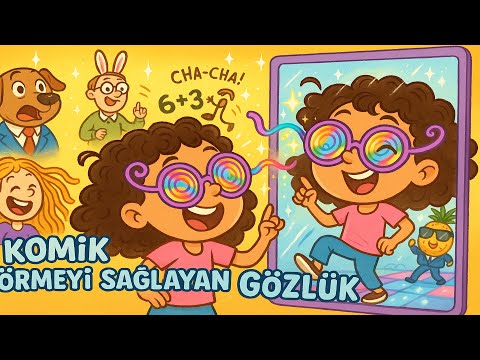 Büyülü Gözlükler: Nina'nın Komik Şekilde Çarpık Dünyası!