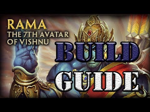 SMITE : How To Play Rama ( Builds, level ups and thoughts) - YouTube