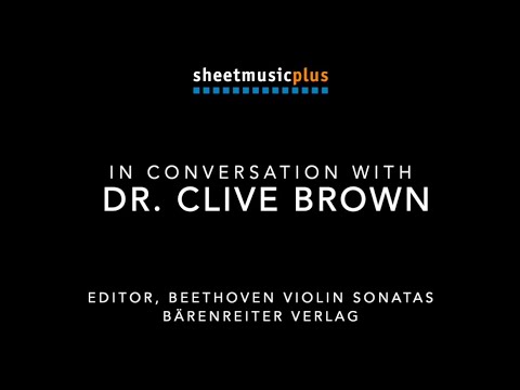 In Conversation with Clive Brown - YouTube