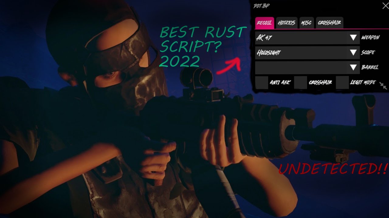 Rust Script No Recoil Any Mouse Undetected 2022 Rust Script 3568