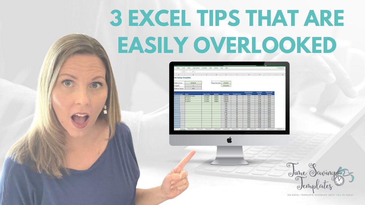 Excel Tips and Tricks Beginner, Excel for Human Resources - YouTube