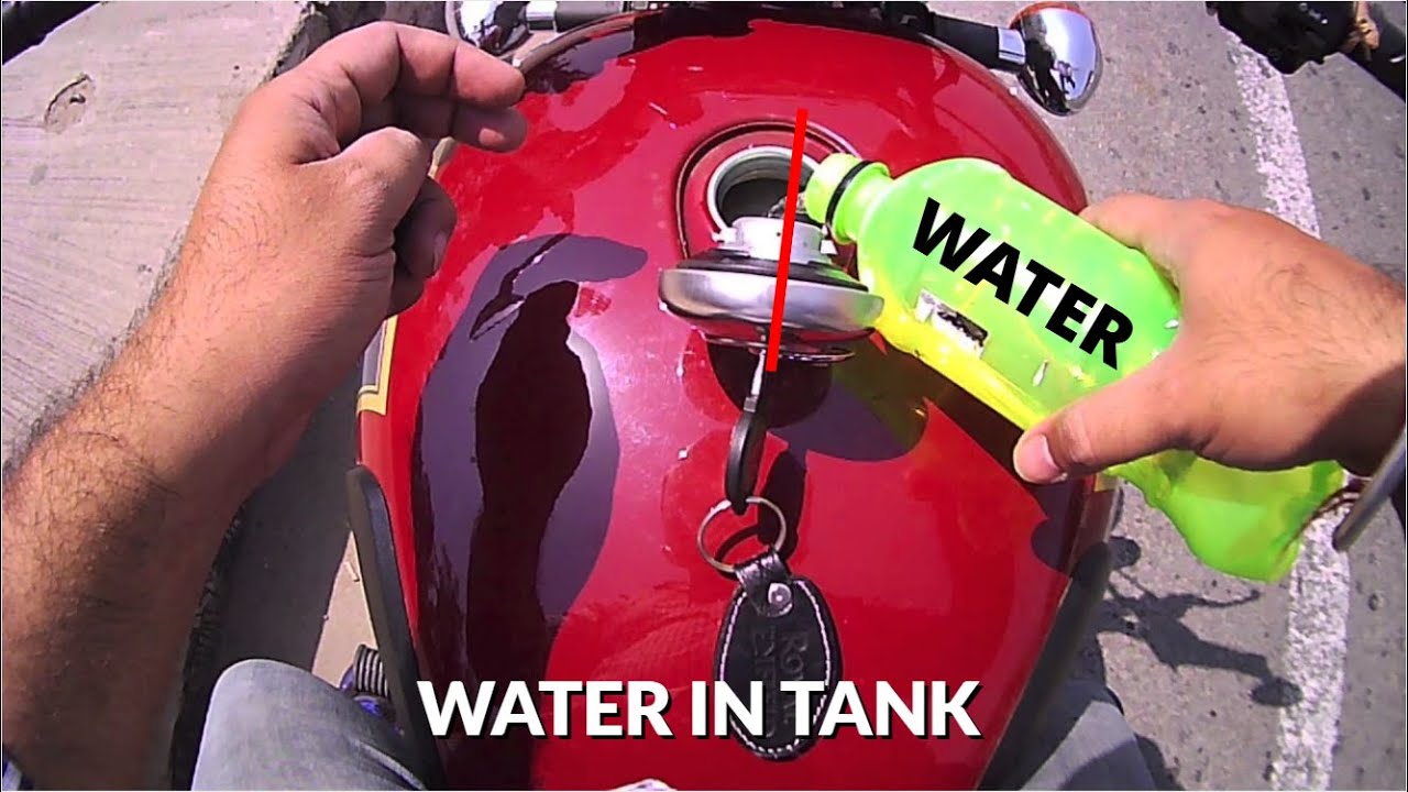 Water in Bike FUEL TANK - How To Check & Remove? | Rainy Season Common Issue - YouTube