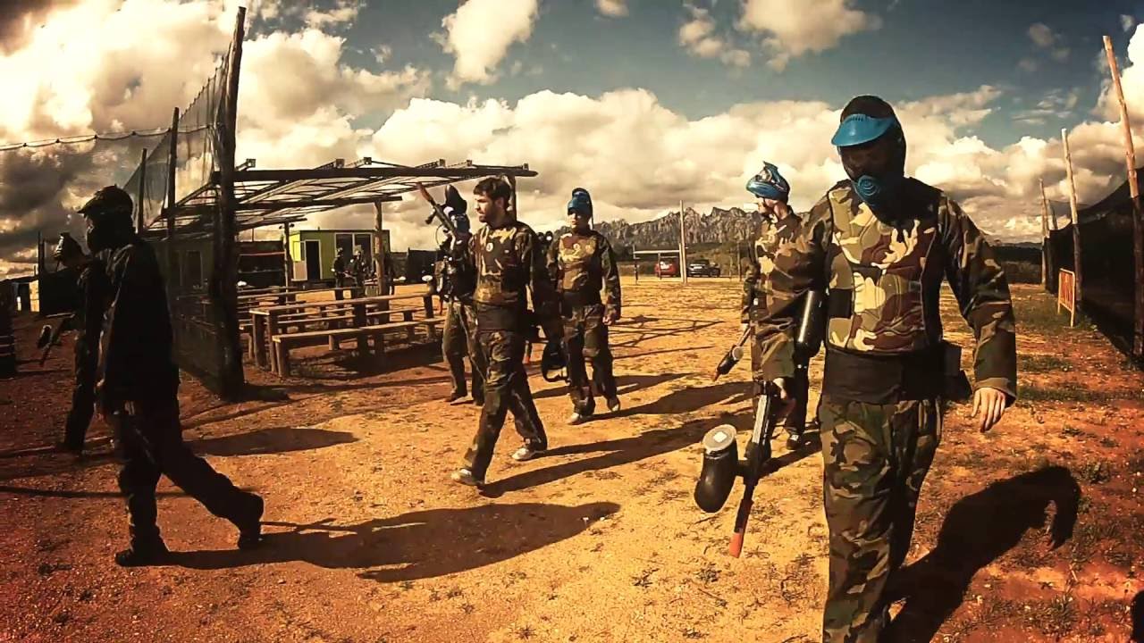 Barna Paintball Barcelona Experience - YouTube