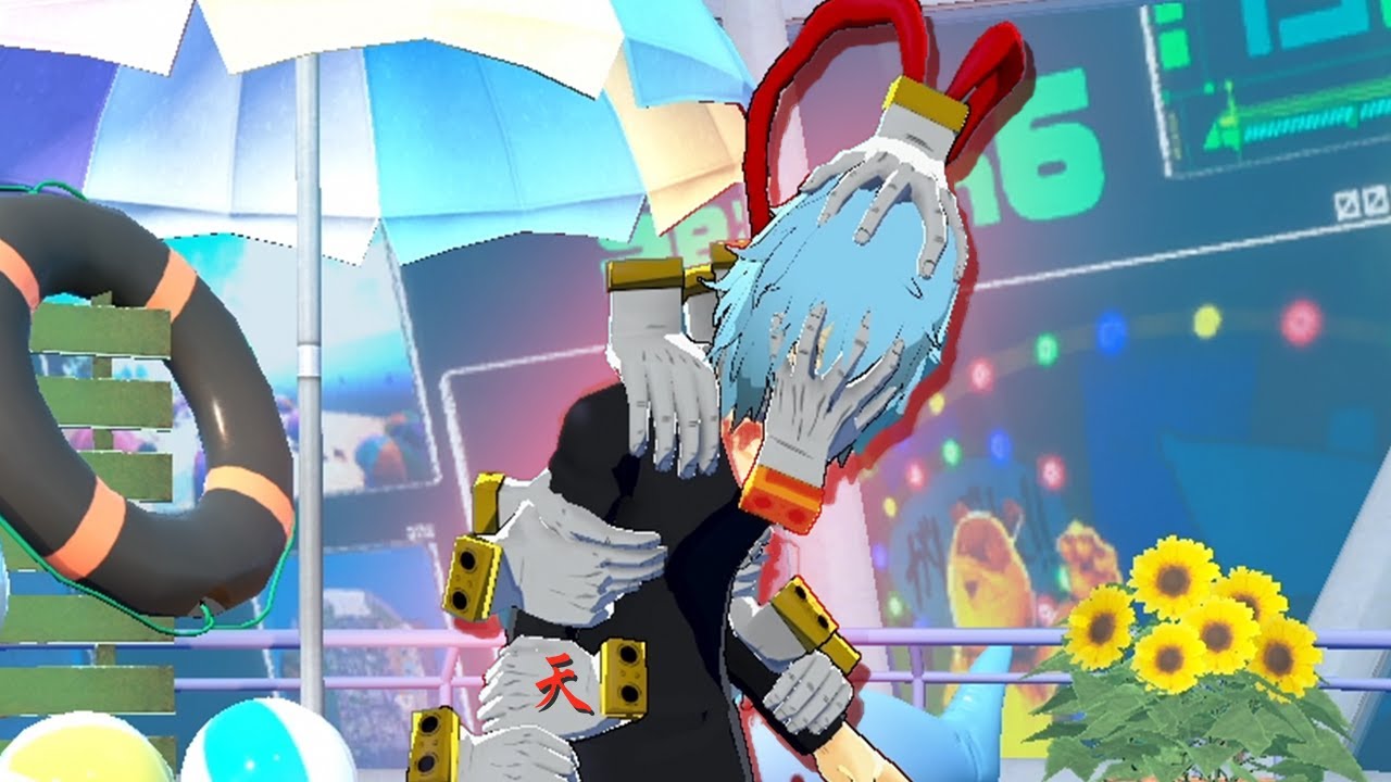 RED SHIGI HAS A TOUCH OF DEATH IN MY HERO ULTRA RUMBLE - YouTube