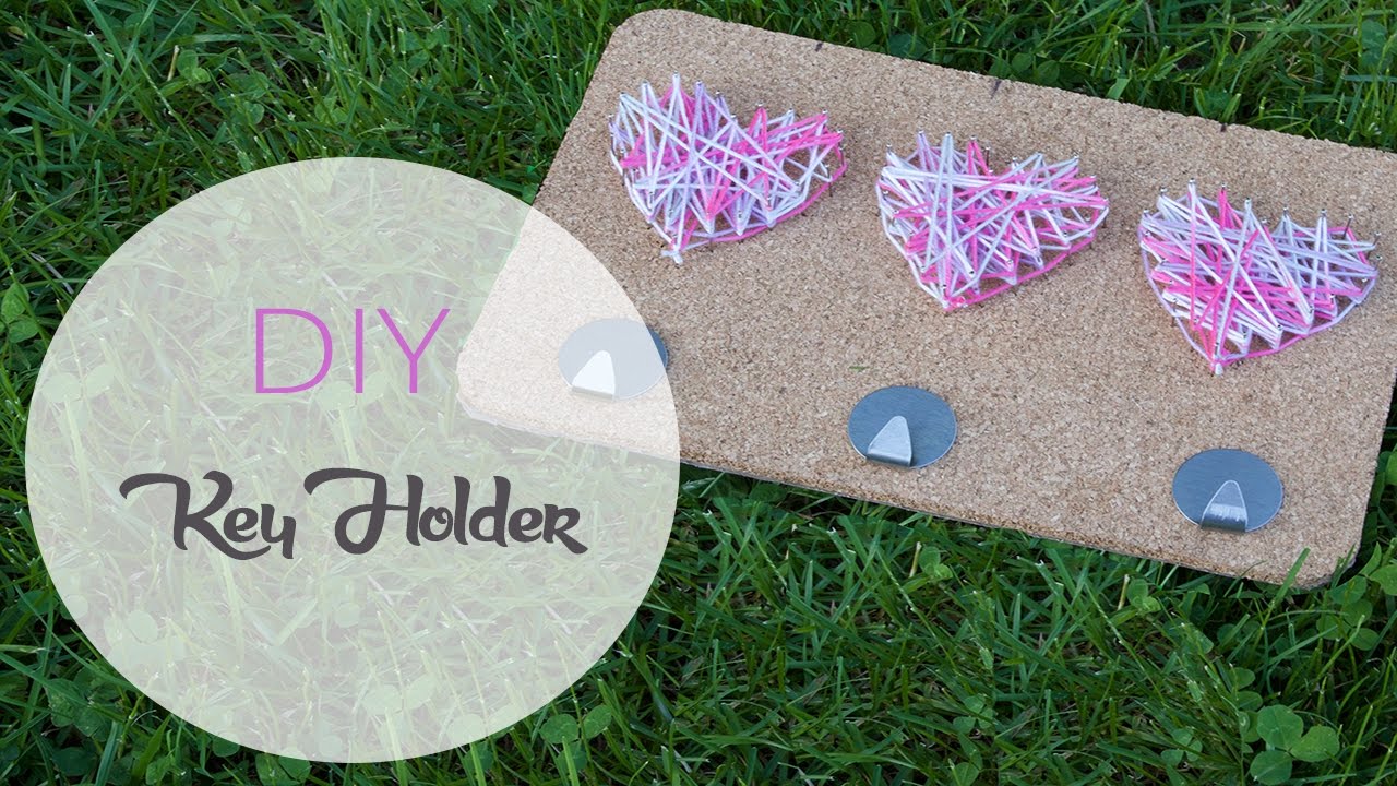 Key holder - DIY - YouTube