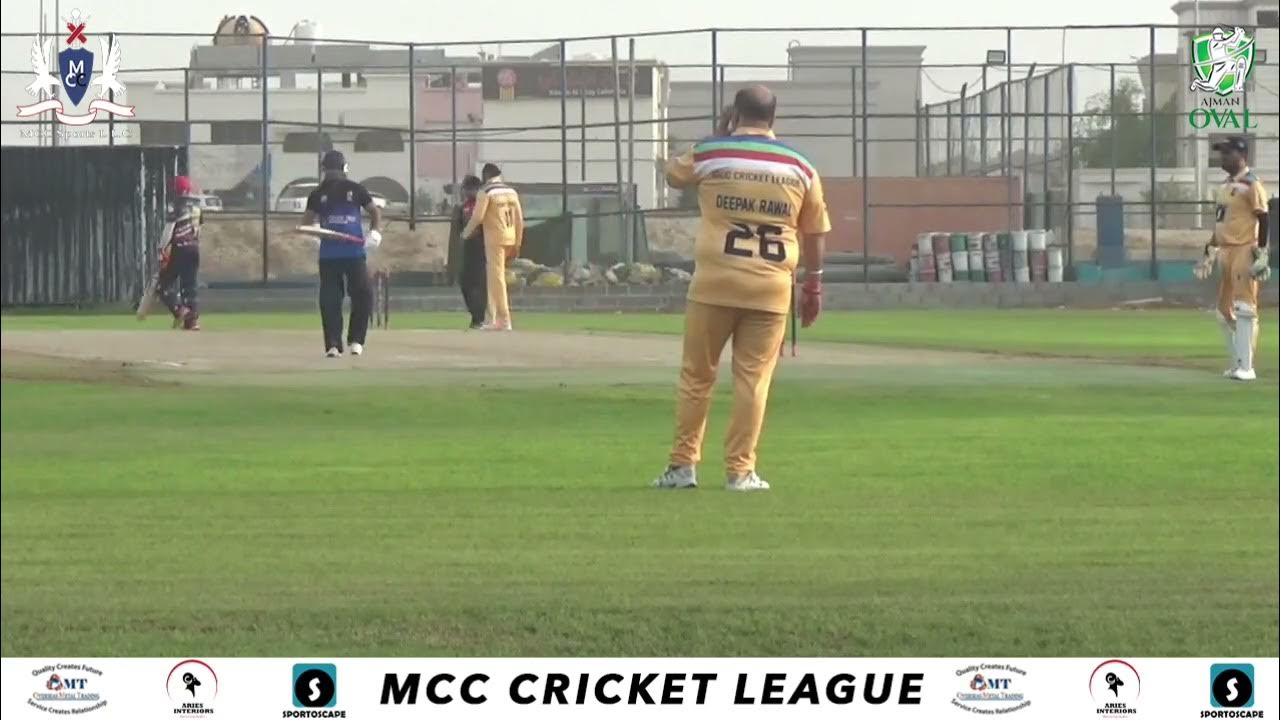 KPCC vs Young Indians UAE | Saturday Champions Cup S3 | Match Video I MCC Cricket League - YouTube