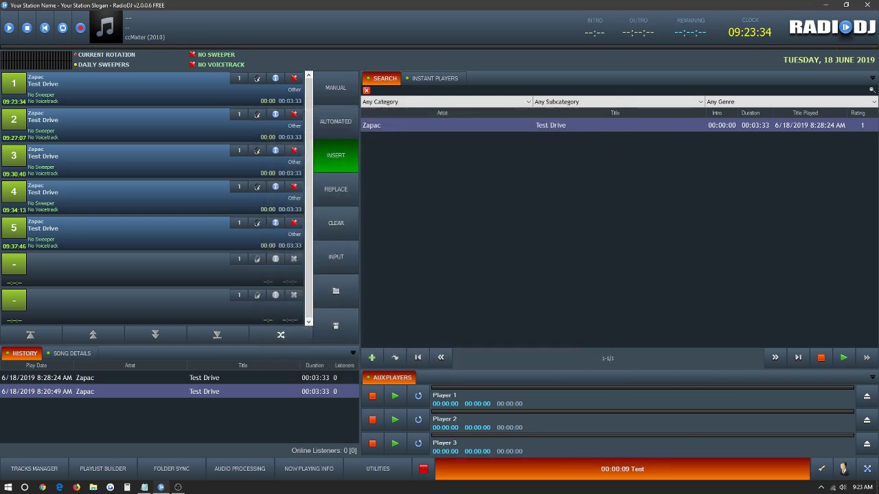 How to create events in RadioDJ - YouTube