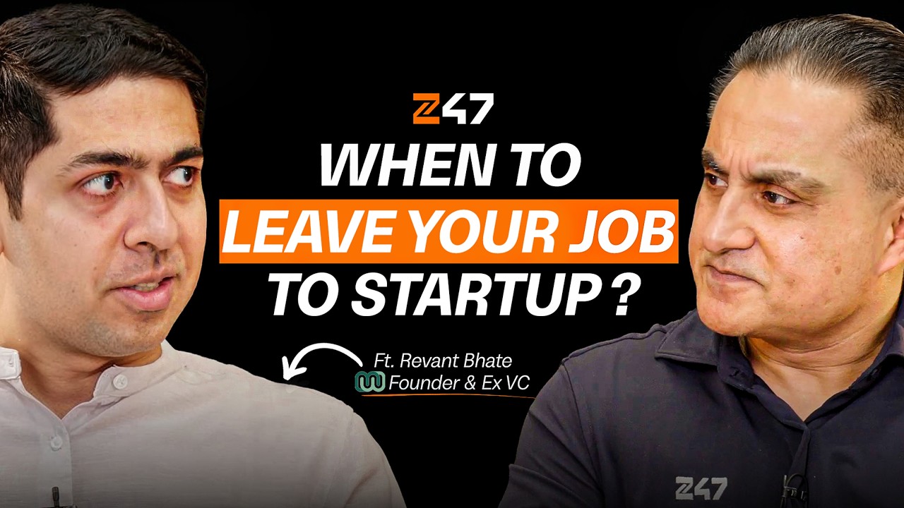 Do you need work experience BEFORE starting up? | Revant Bhate, Mosaic ...