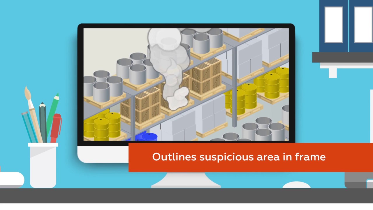 Smoke and Fire Detection | Eocortex video analytics - YouTube