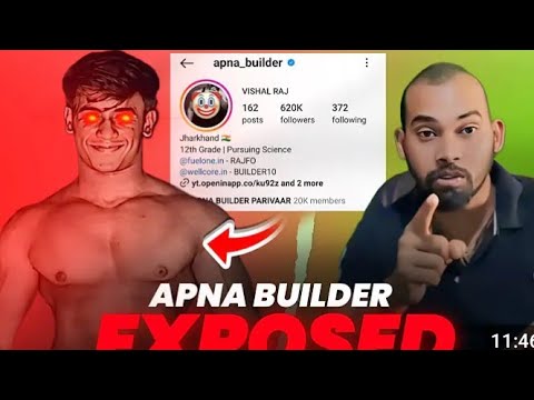 Apna builder expose - apna builder steroid - apna builder podcast - @apna_builder - YouTube