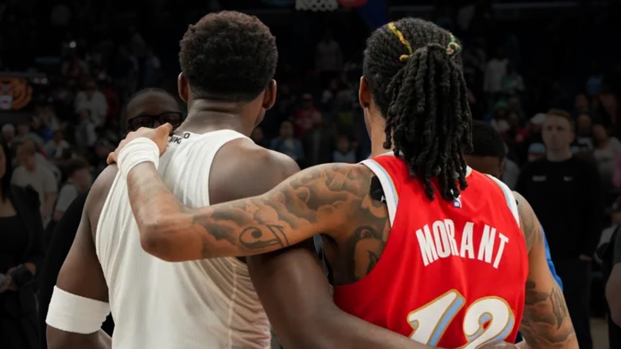 Ja Morant vs Anthony Edwards was a BATTLE between FRIENDS turned RIVALS ...