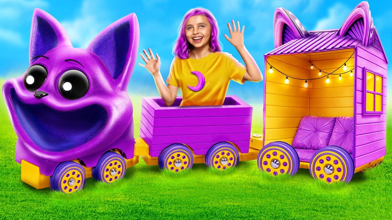 We Build a Tiny House with CATNAP! Who Murdered The SMILING CRITTERS ...