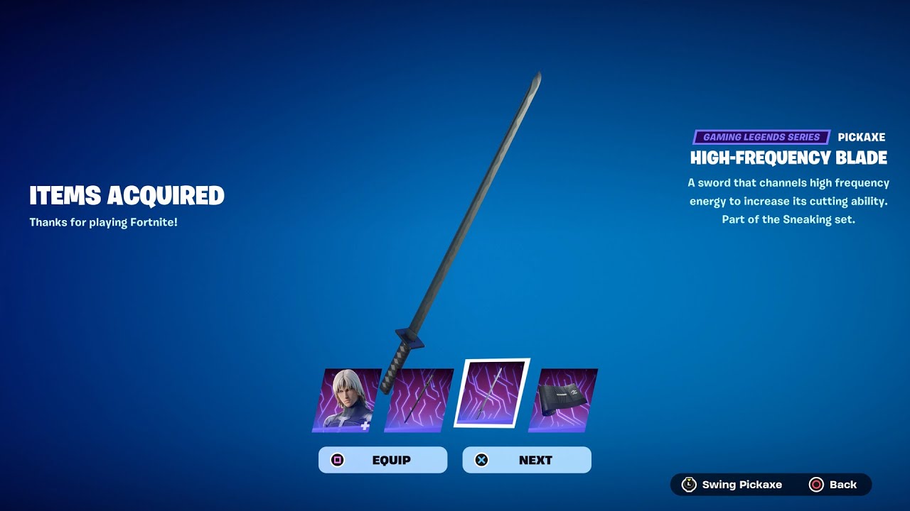 How To Get High-Frequency Blade Pickaxe NOW FREE In Fortnite! (The High ...