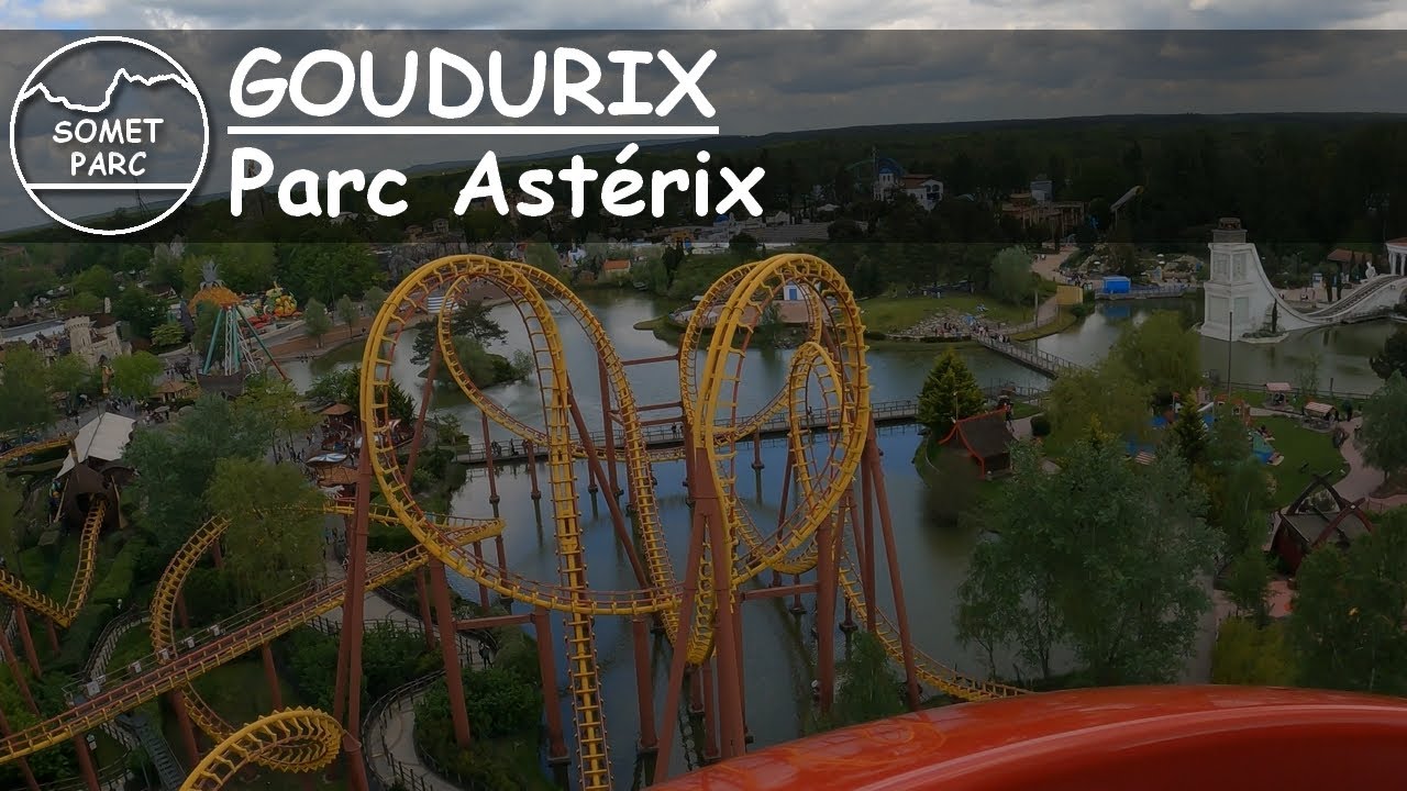 🎢GOUDURIX Parc Astérix onride 4K - YouTube